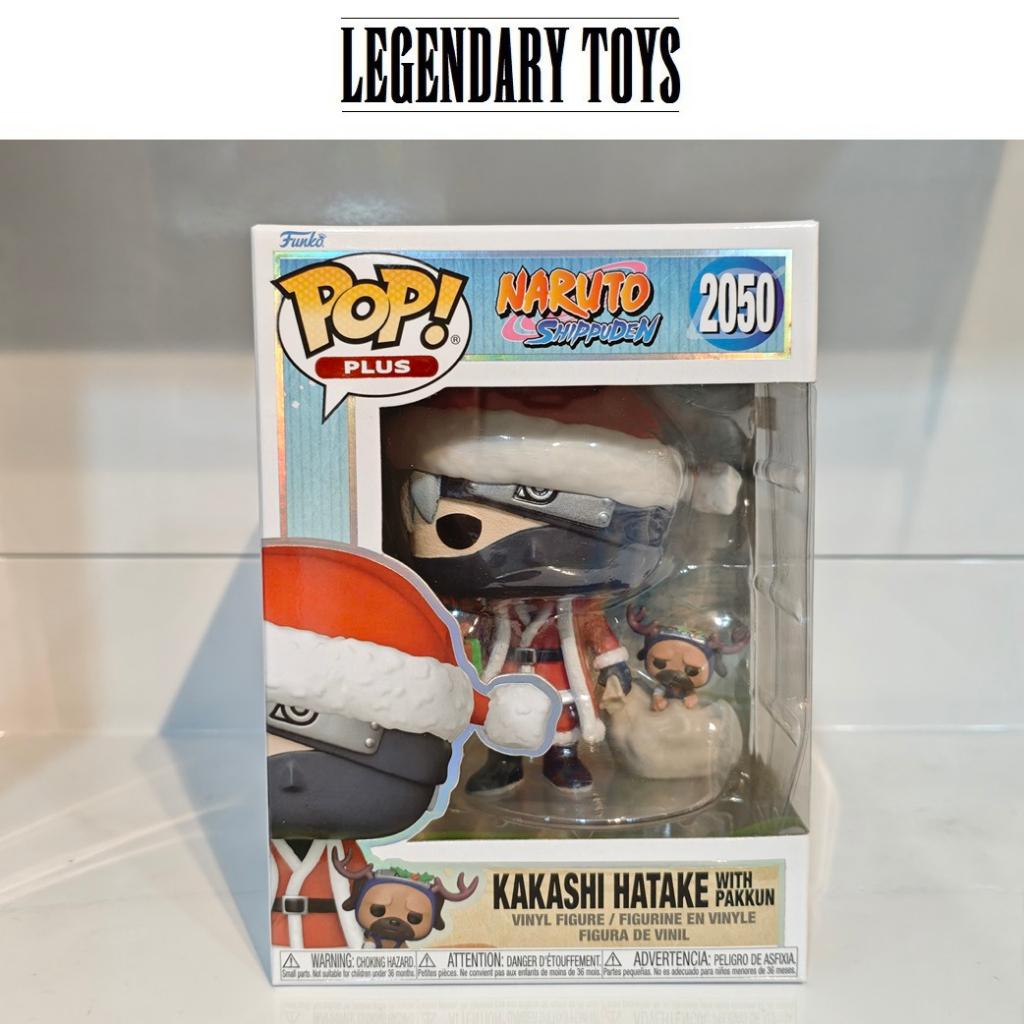 Funko Pop! PLUS #2050 Naruto: Shippuden Kakashi Hatake with Pakkun ...