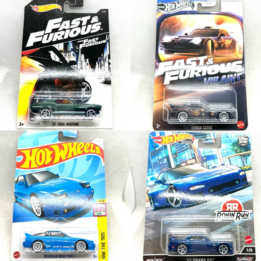 Hot wheels 67 Ford Mustang tokyo drift Honda s2000 fast & furious ...