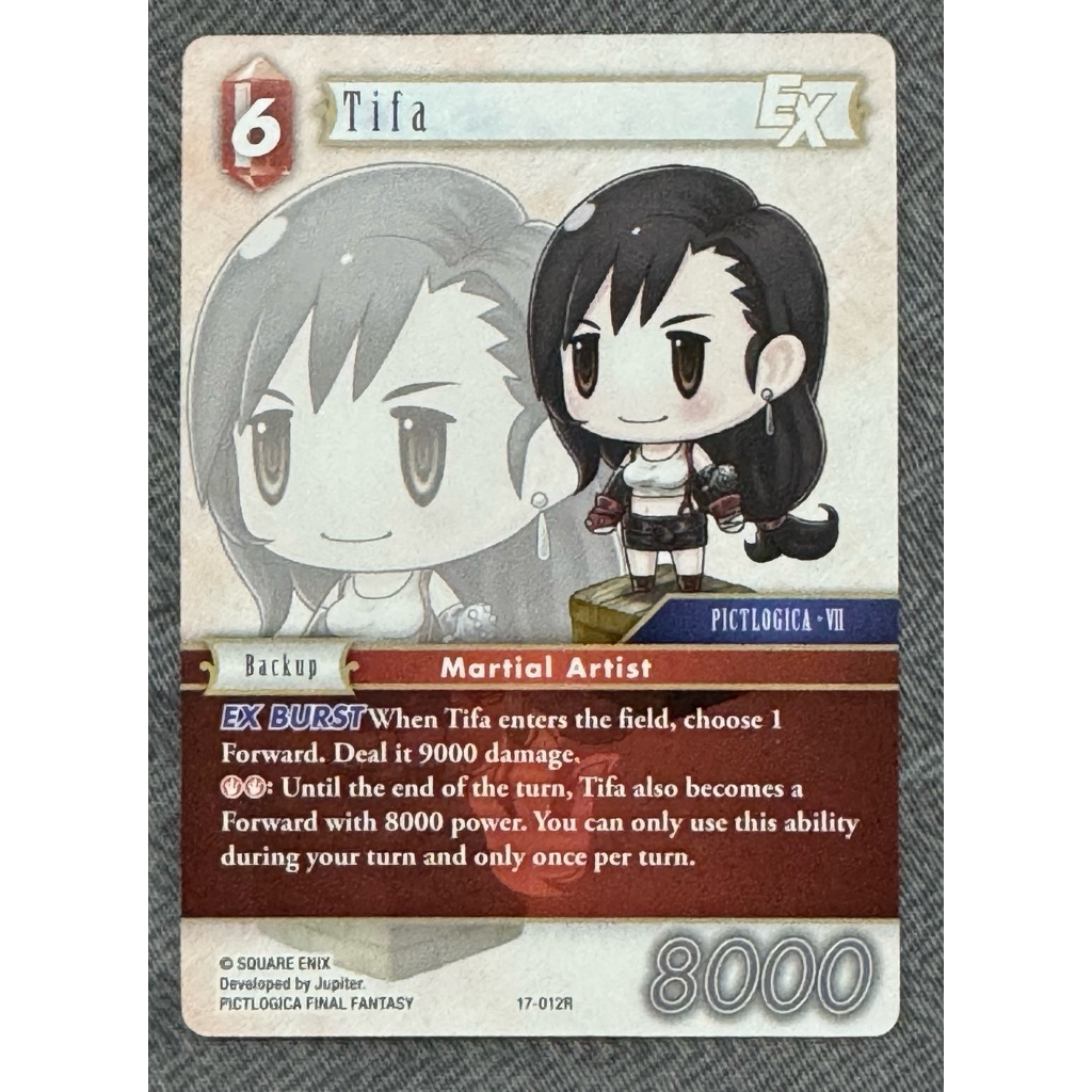 Final Fantasy TCG Card - Tifa | Shopee Malaysia