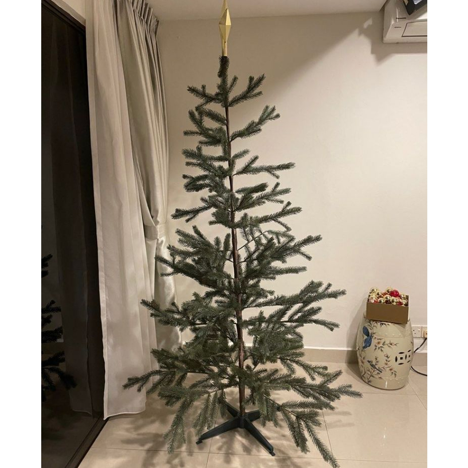 VINTER IKEA Christmas Tree 170cm/205cm Xmas Artificial Tree Indoor Deco ...