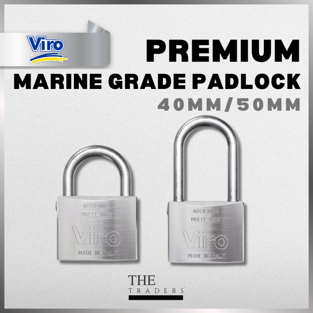 The Traders 100% Original VIRO Premium Marine Grade 40MM/50MM Stainless ...