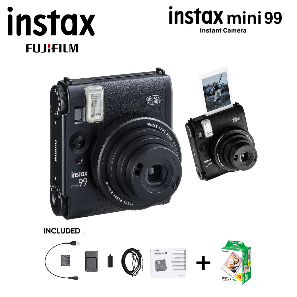 Fujifilm Instax Mini 99 Instant Camera / Analog Camera With Built-in ...