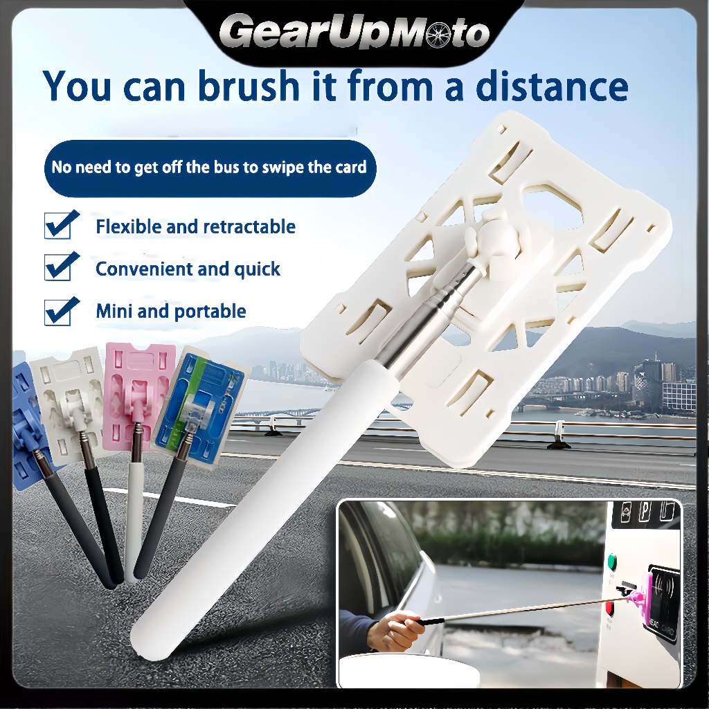 65CM Adjustable TNG Extender Stick Car Toll Card-Stick Parking Lot Card ...