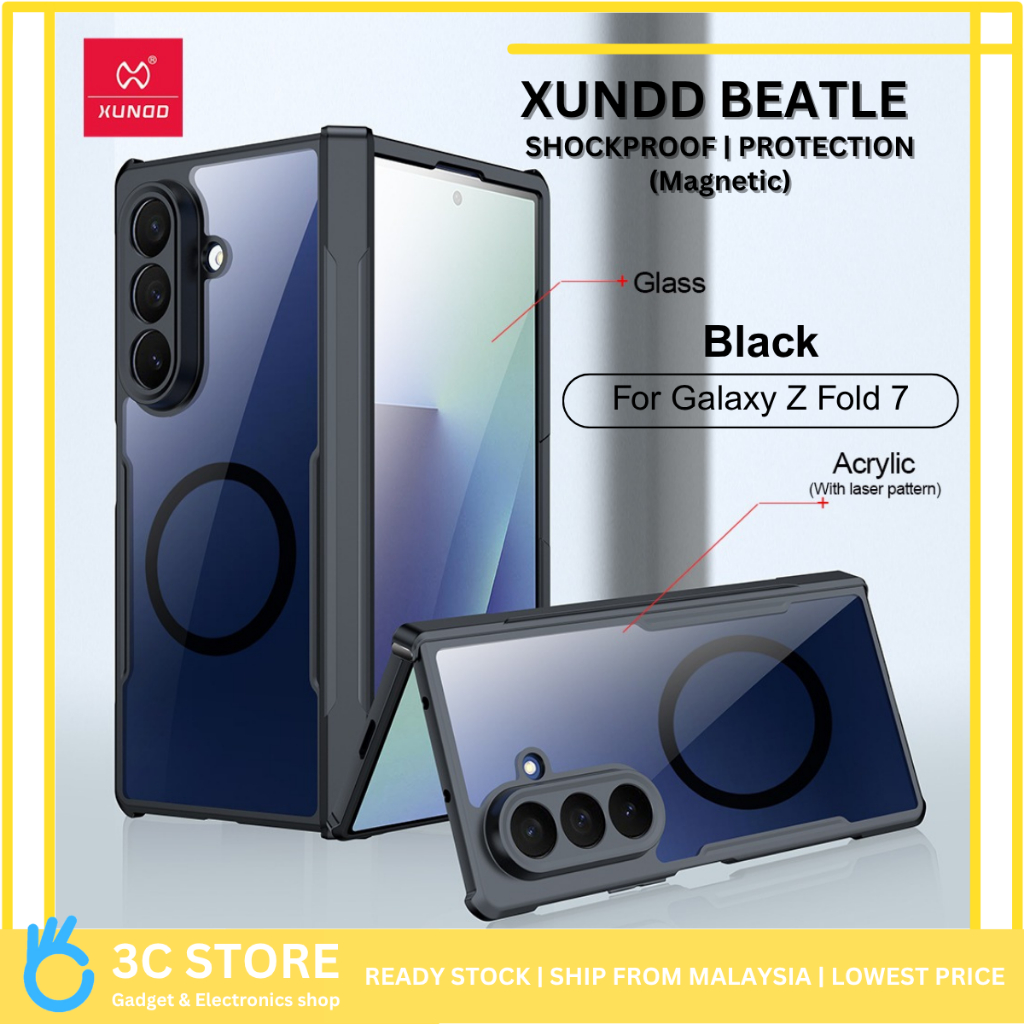 XUNDD ShockProof Case for Galaxy Z Fold 7/Flip 7/Flip 7 FE/Flip 6 with ...