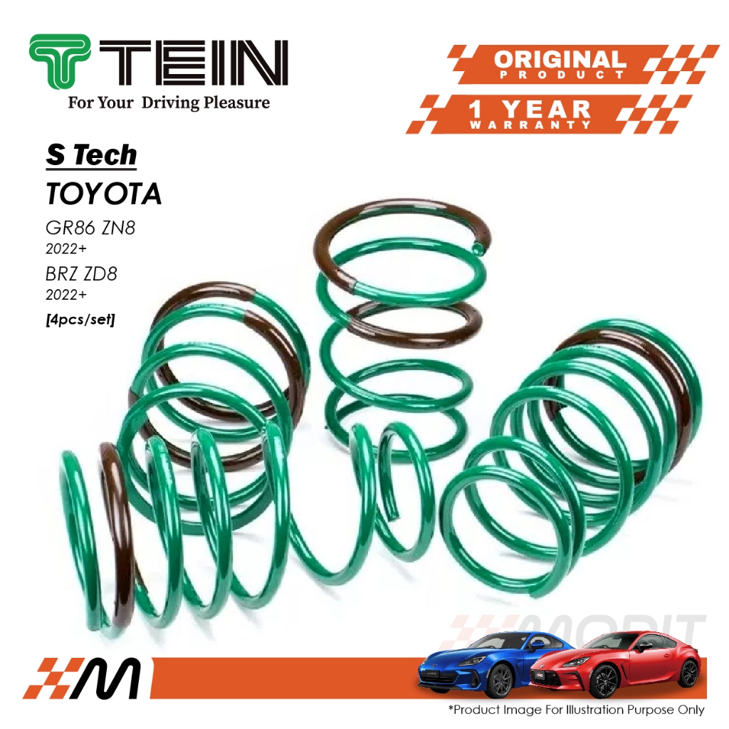 Toyota GR86 ZN8 / Subaru BRZ ZD8 2022+ - TEIN S Tech Sport Spring ...