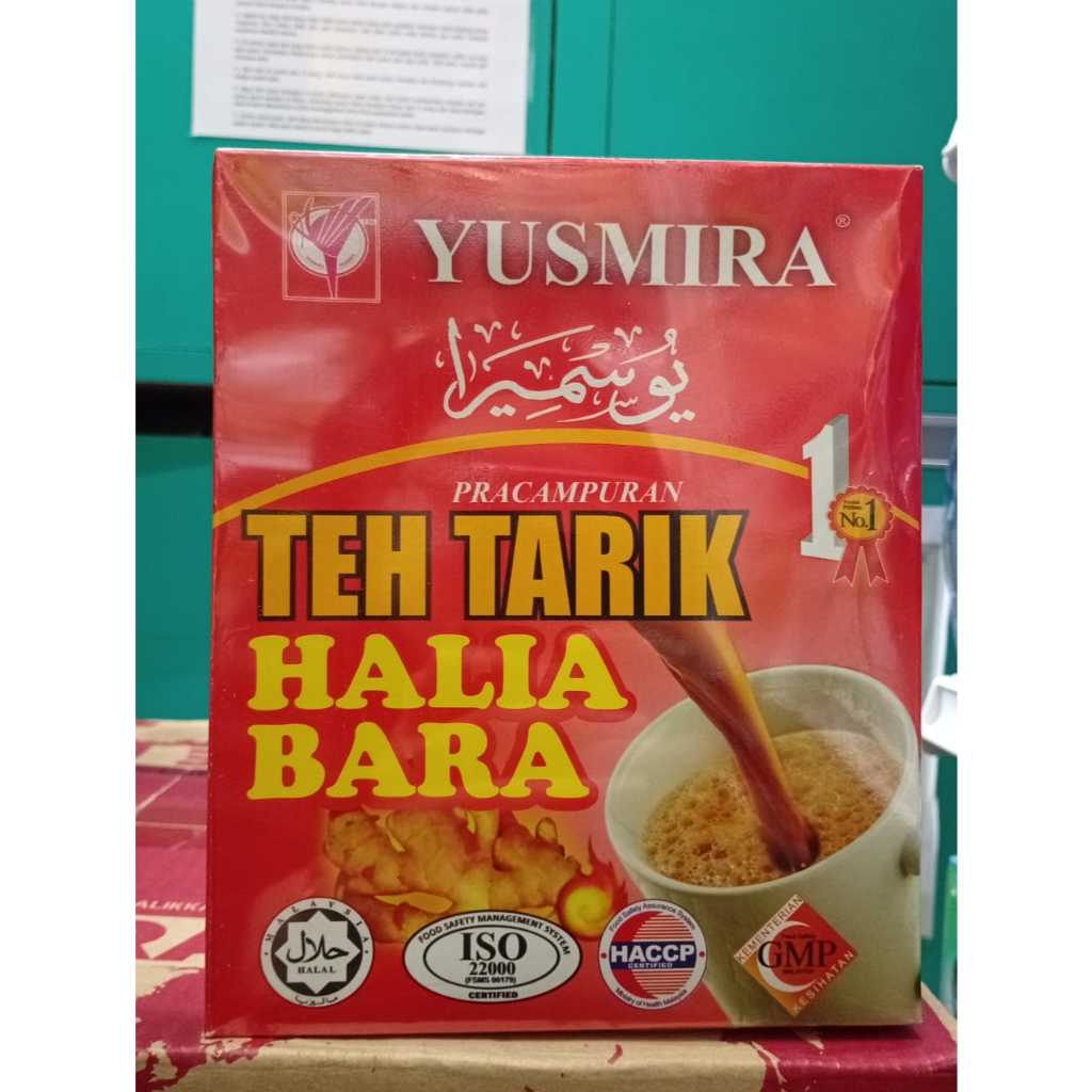 Yusmira Pracampuran Teh Tarik Halia Bara (20 Sachets x 25g) | Shopee ...