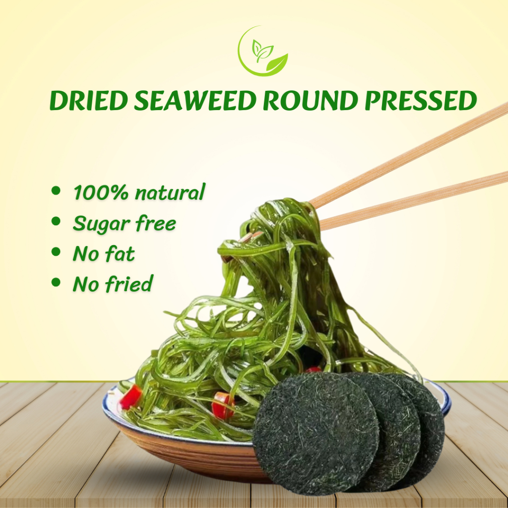 AVAILABLE| Dried Seaweed Round Pressed – Low Calorie High Fiber Kelp ...