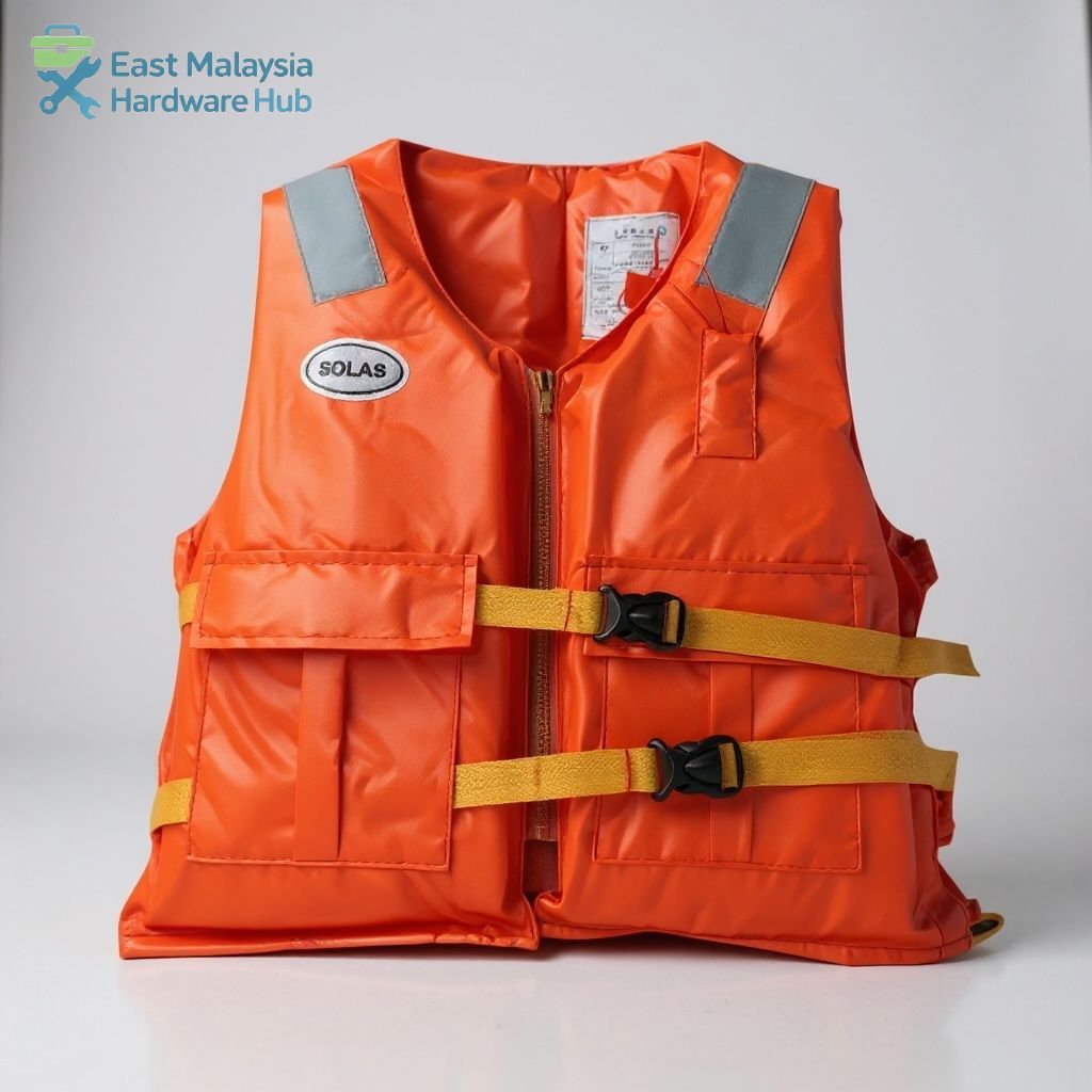 SOLAS Approved Life Jacket, Marine Safety Life Vest, 150N Buoyancy with ...