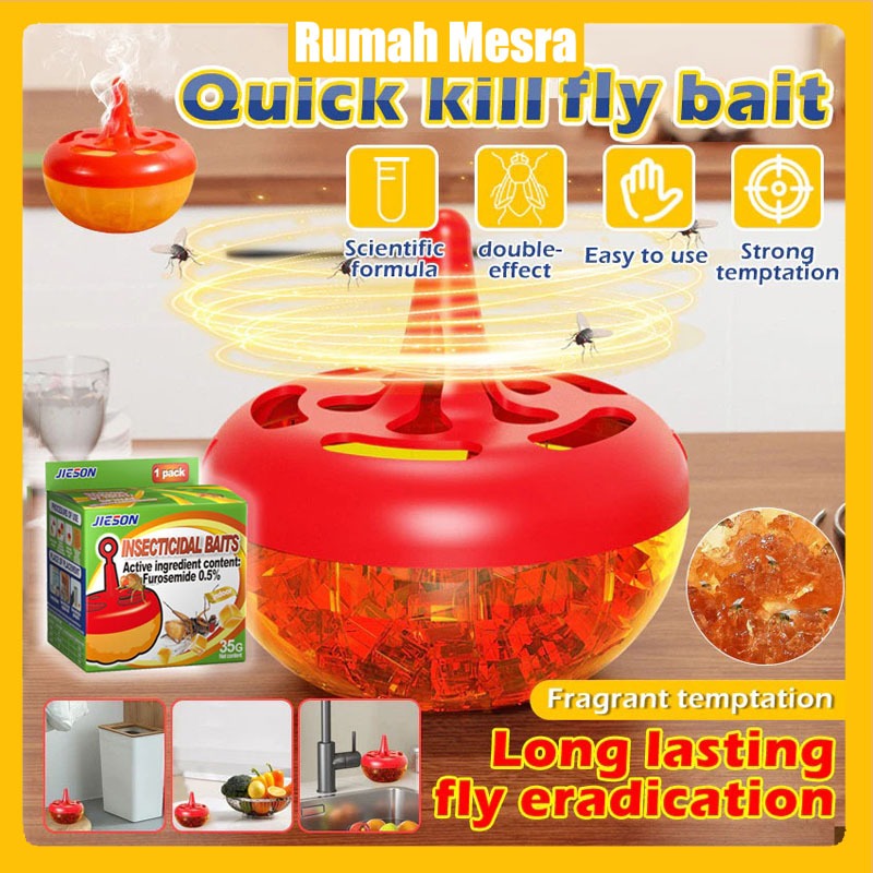 Fruit Fly Bait Stick Kill Flies Bait Fruit Fly Trap Bait Umpan Lalat ...