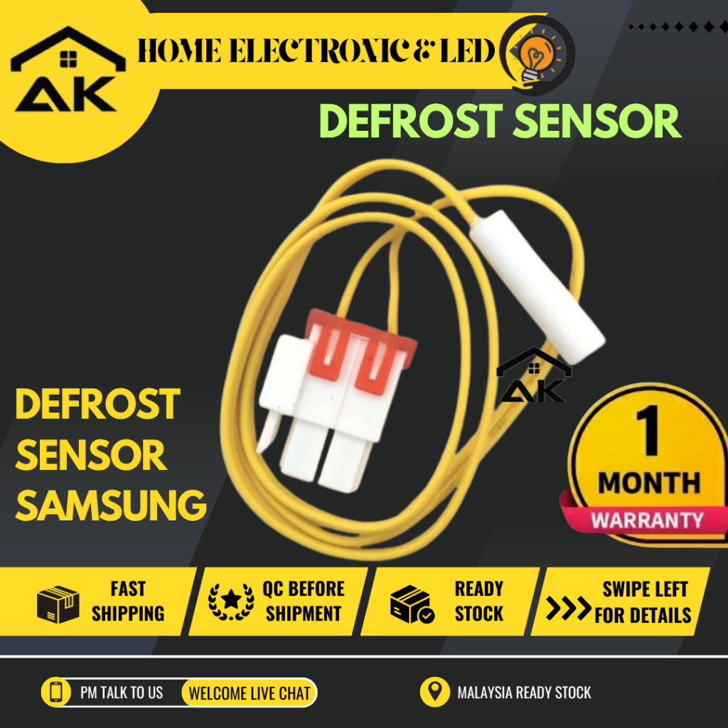 Defrost Thermostat Bimetal Refrigerator Sensor Samsung Freezer Spare ...