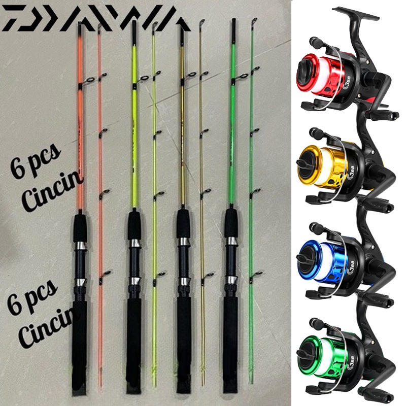DAIWA Combo Set Pancing Udang Ikan Rod & Spinning Reel, Murah Rod ...