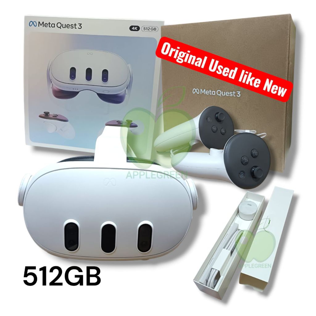 Original Used like New 【in Stock】Meta Quest 3 Snapdragon XR2 Gen 2 ...