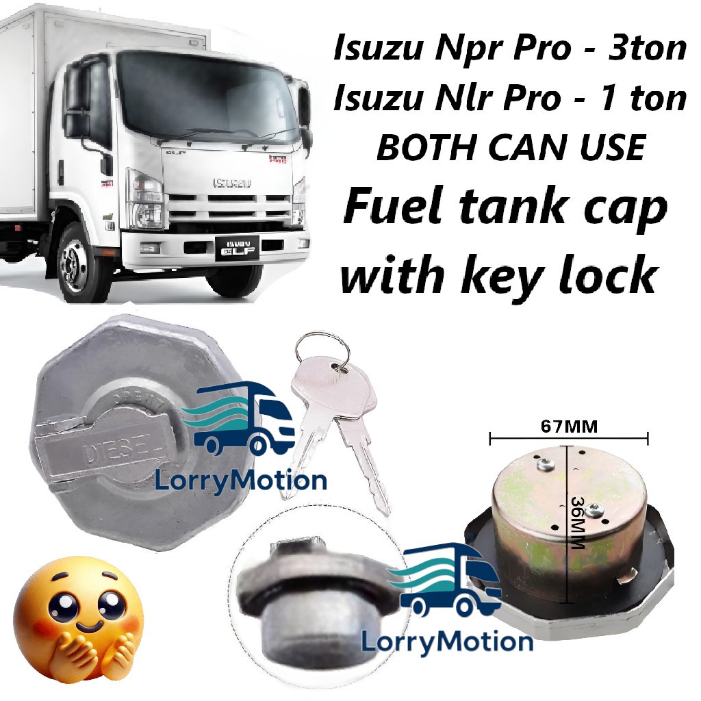 isuzu Npr pro npr81 isuzu Nlr pro isuzu frr fuel tank cap with key lock ...