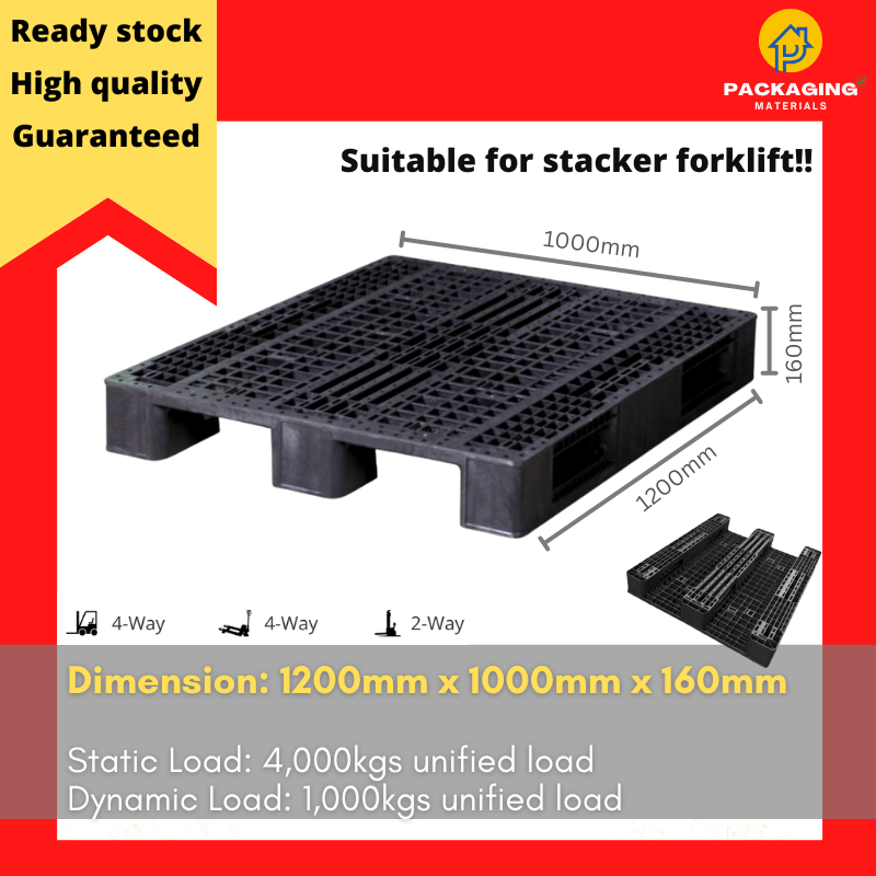 New Open Plastic Pallet (1200mm x 1000mm x 160mm) | Shopee Malaysia