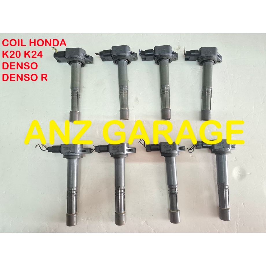 COIL PLUG HONDA K20 K24 DENSO DENSOR R HALFCUT CONDITION | Shopee Malaysia