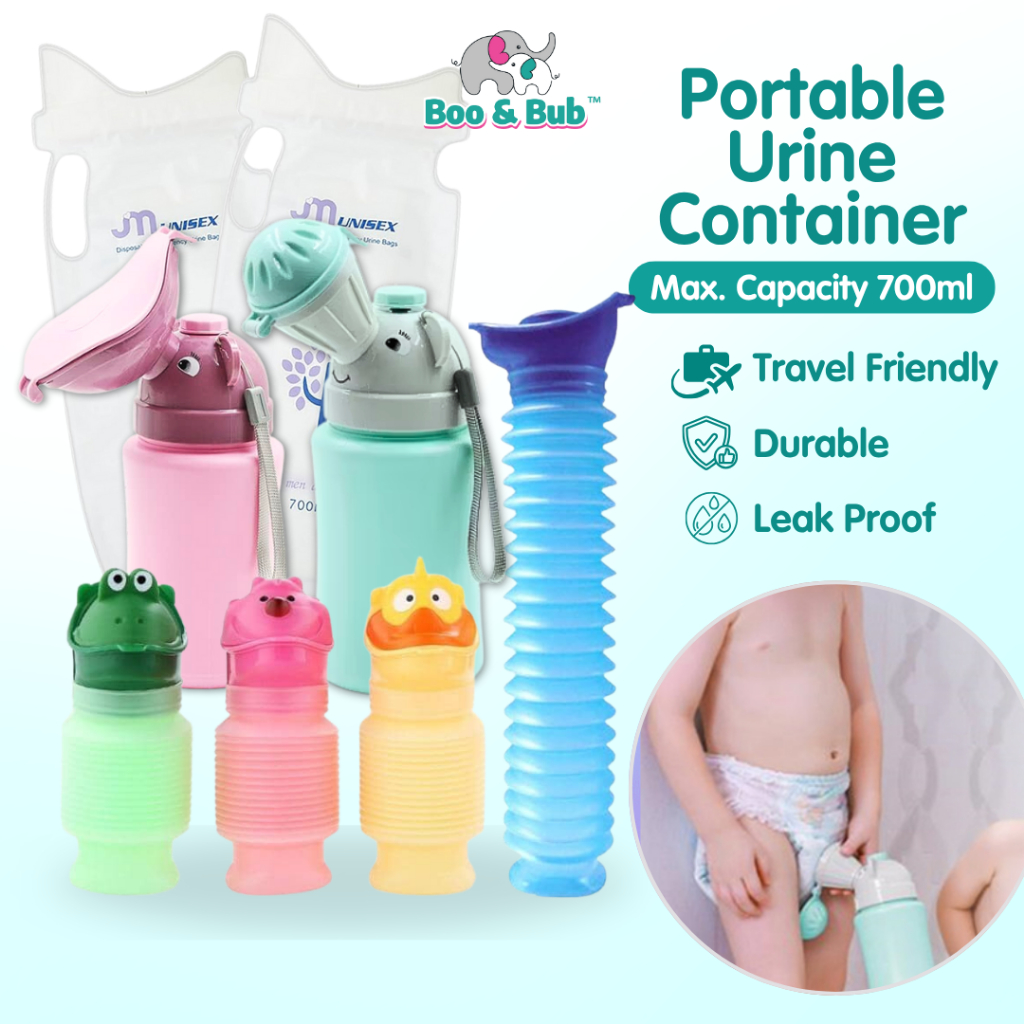 Boo&Bub Portable Urine bottle urine container vomit bag kids potty ...