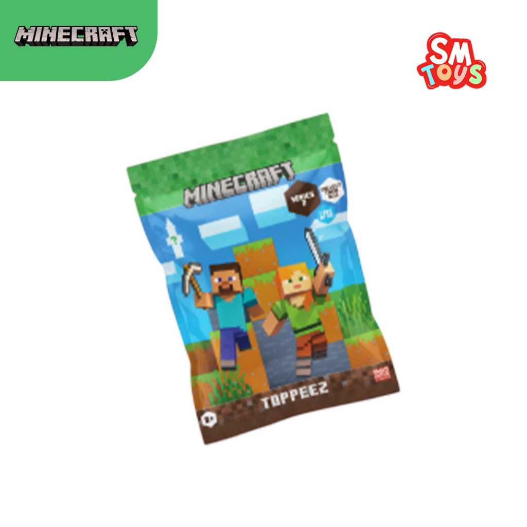 Minecraft 3D Toppeez Foilbag - Series 2 (1 Pack) | Shopee Malaysia
