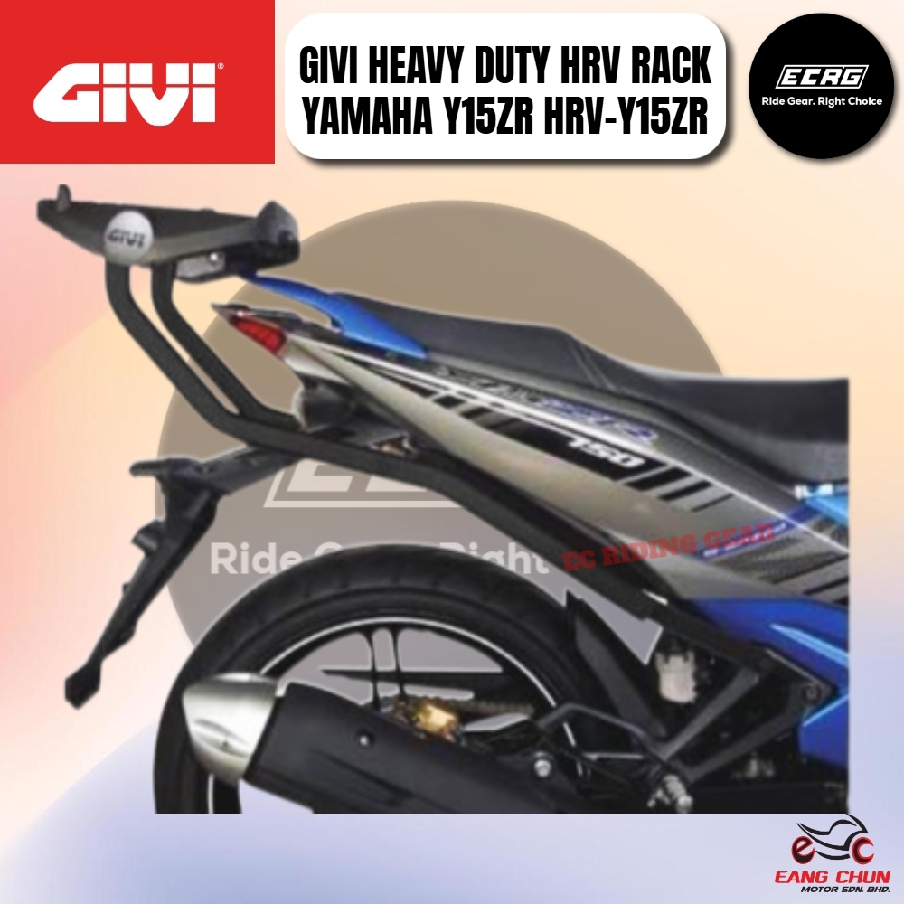 100% ORIGINAL GIVI HEAVY DUTY HRV RACK FOR Y15ZR/SRL115ZR FI/WAVE125I ...