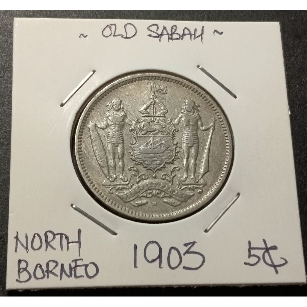 British North Borneo Old Coin 5 Cents Year 1903 ( High Grade) | Shopee ...