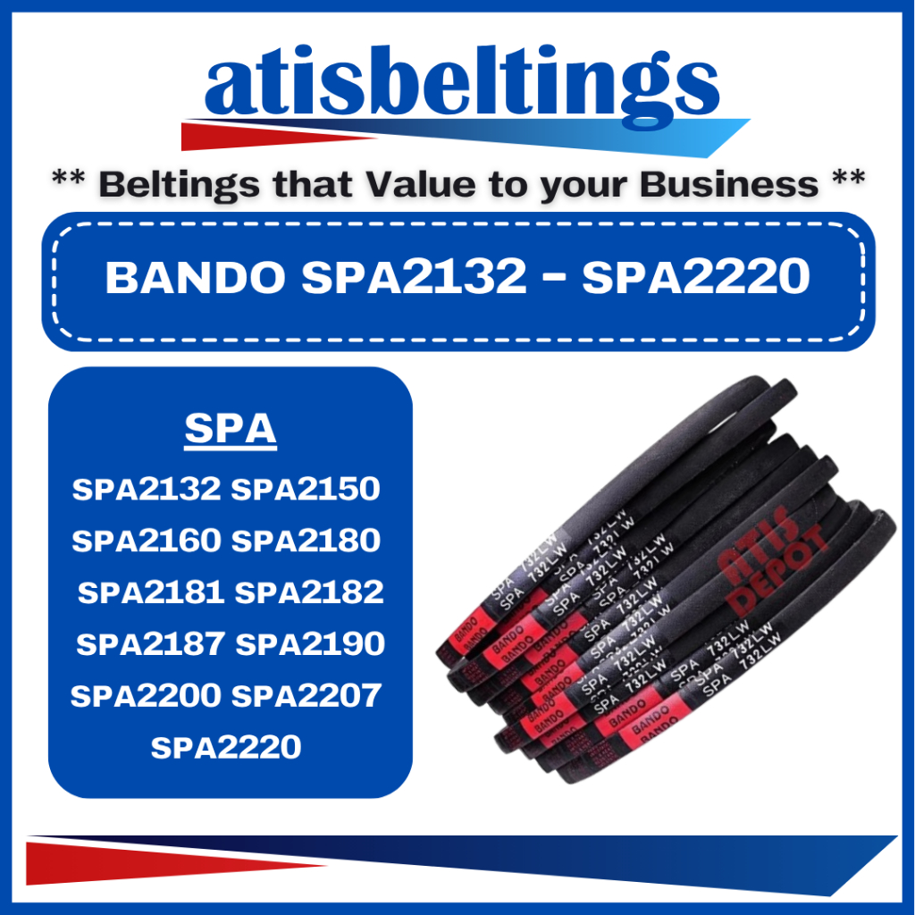 BANDO LW SPA2132 SPA2150 SPA2160 SPA2180 SPA2181 SPA2182 SPA2187 SPA210 ...