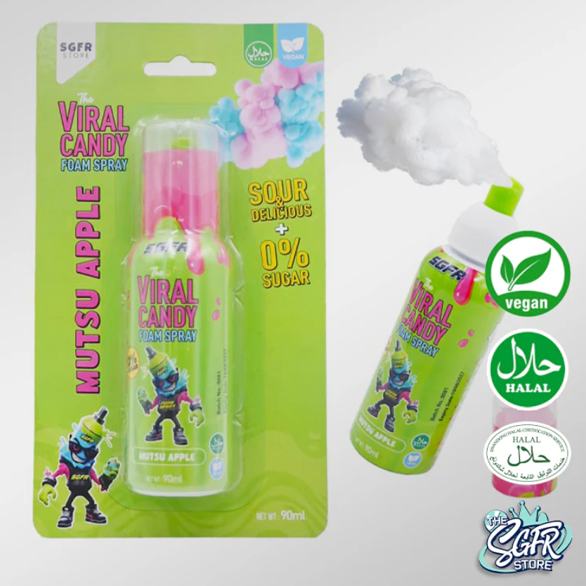 The Viral Foam Spray Candy By The SGFR Store 90g) - Ready Stock ...