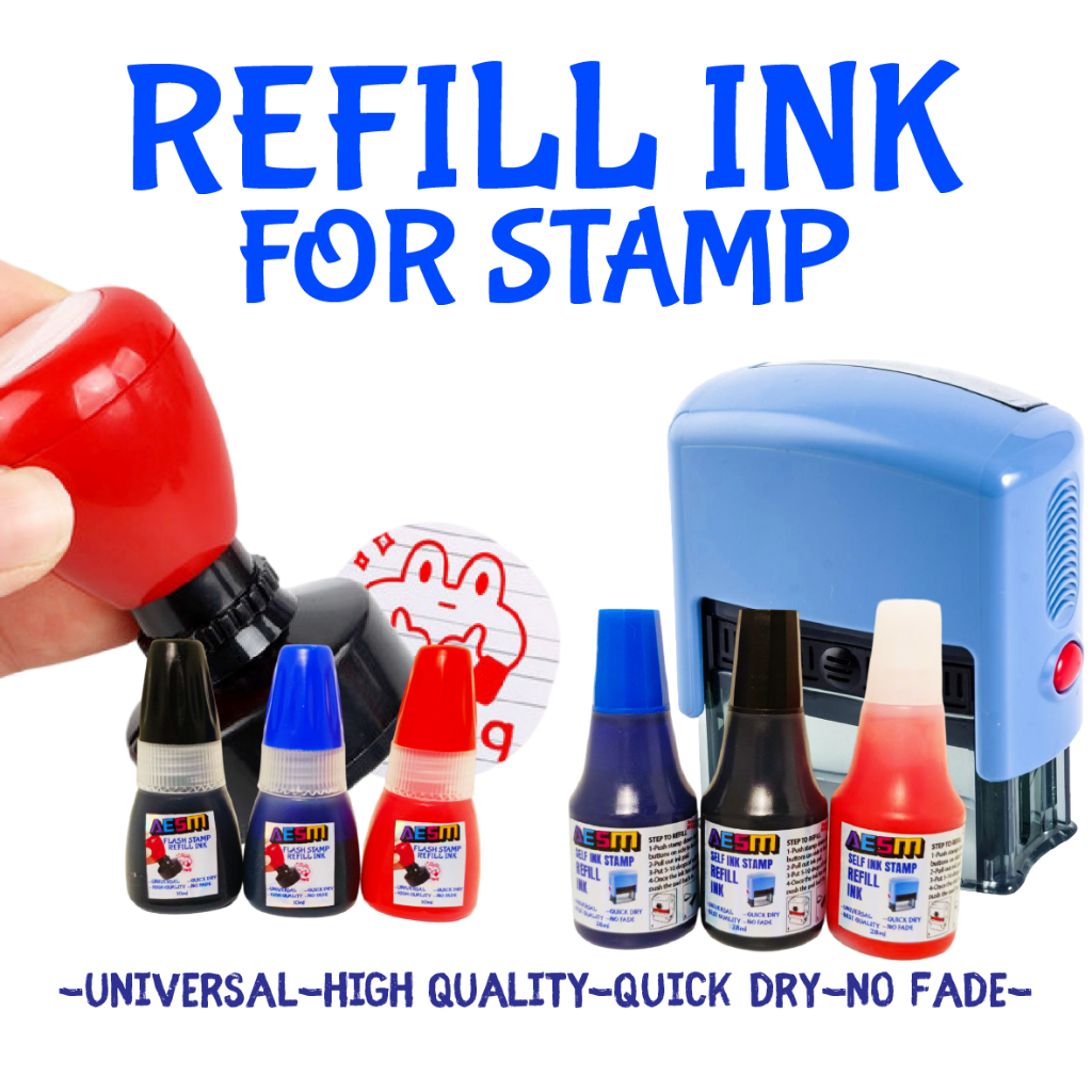 REFILL INK FOR STAMP @ COP - UNIVERSAL INK | Shopee Malaysia