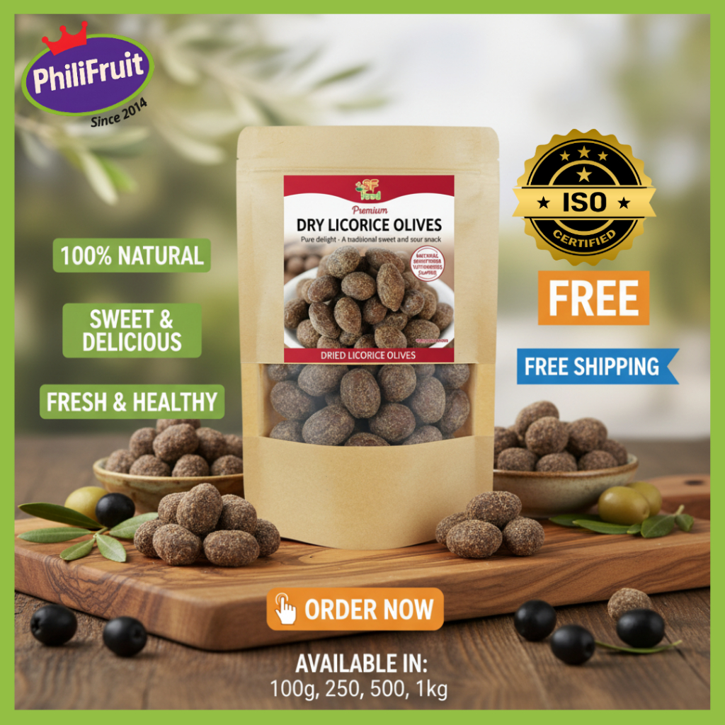 【READY STOCK】3F Food Dried Licorice Olives – Premium Herbal Snack with ...