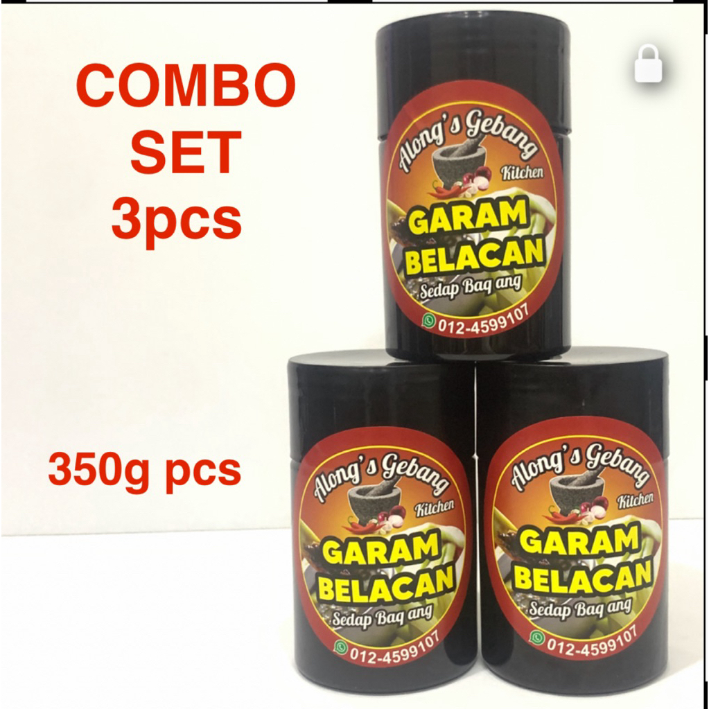 3 pcs GARAM BRLACAN/PENCICAH BUAH 350g pcs | Shopee Malaysia