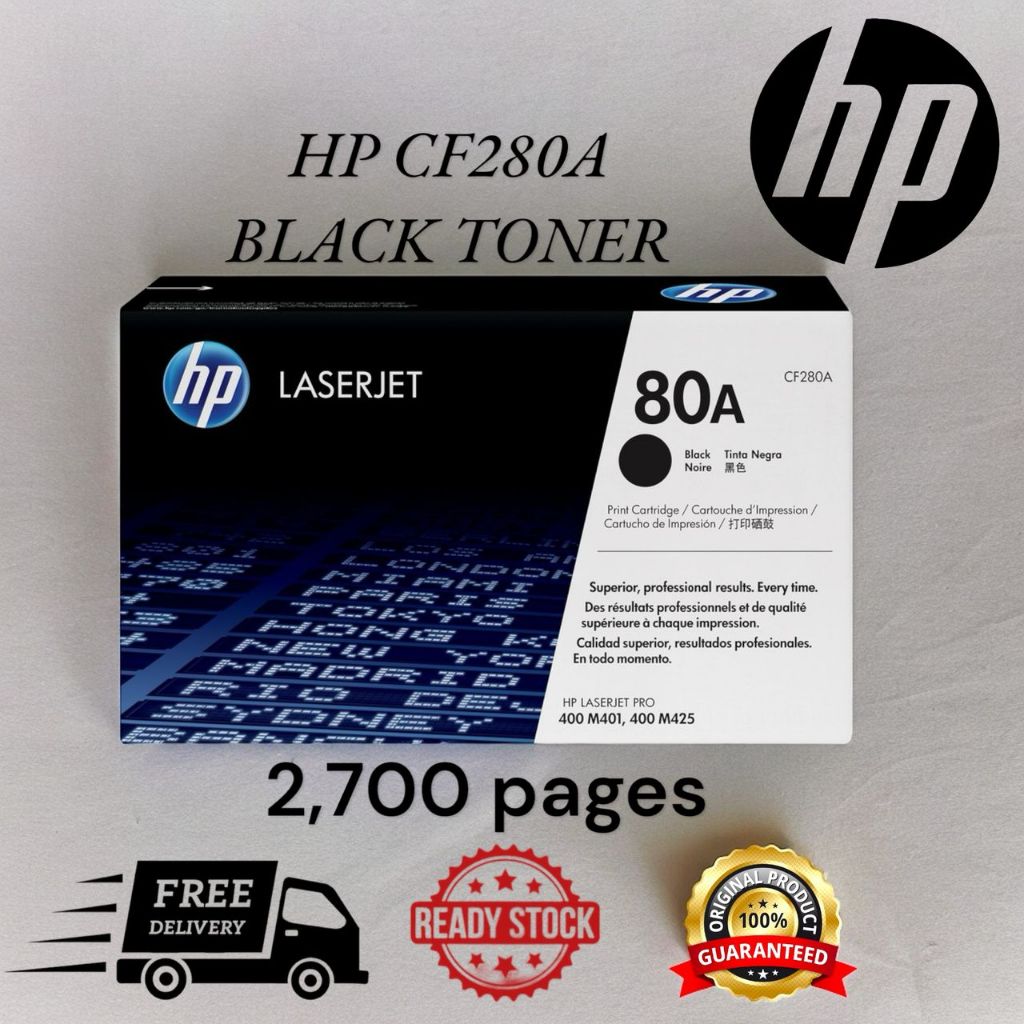 HP CF280A 280A 280 80A Original Laserjet Toner Cartridge For HP ...