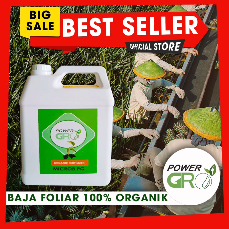 [ GREAT SALE] POWERGRO Genuine - Baja Foliar 100% Organik [ Foliar ...