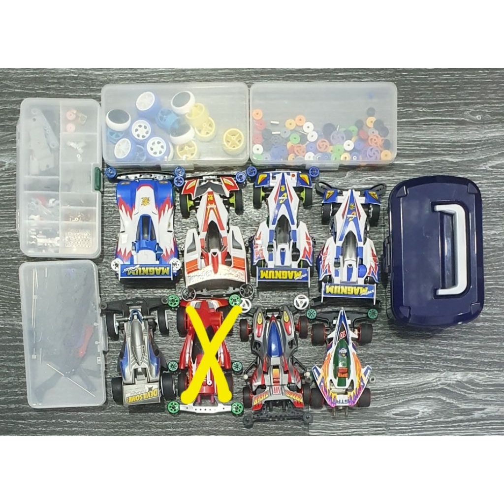 Tamiya Mini 4WD Set Used/Junk Cars & Other Parts | Shopee Malaysia
