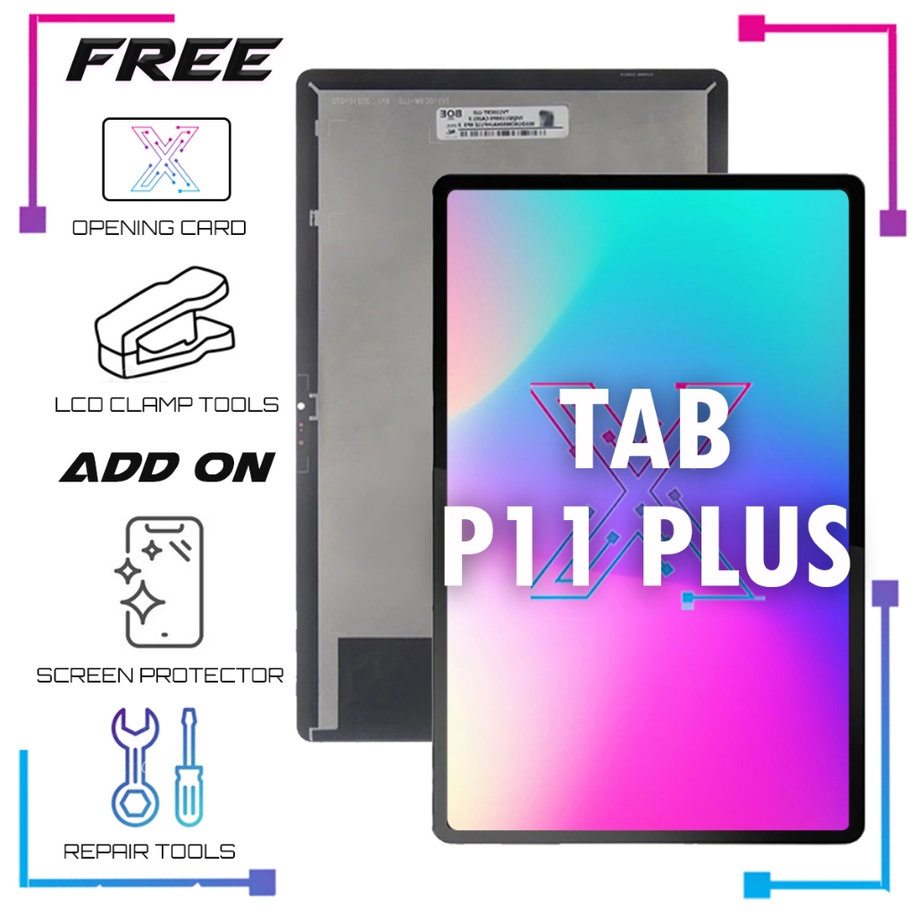 LCD For LENOVO TAB P11 PLUS TB-J616X - With Touch Screen Display ...