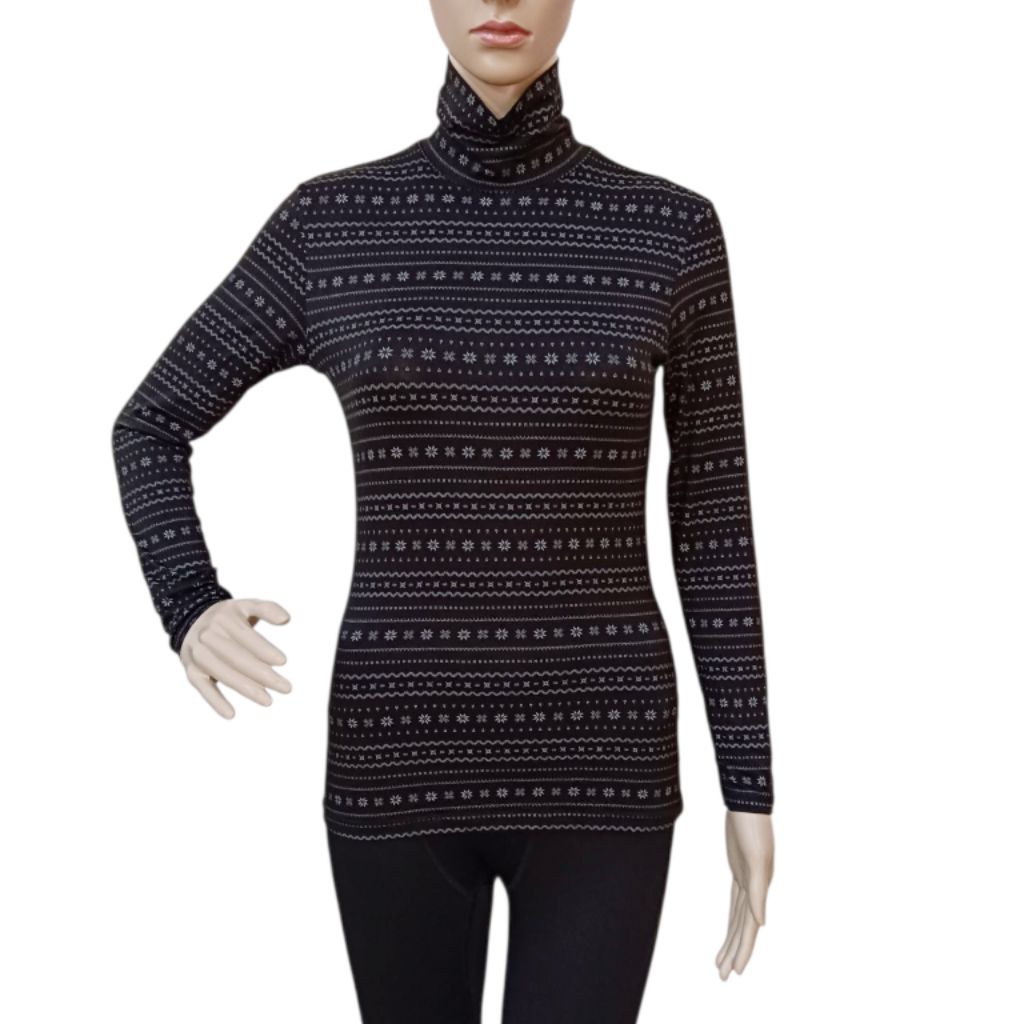 NOV25106 - (L) UNIQLO HEATTECH INNER WARMER TURTLE NECK SHIRT | Shopee ...