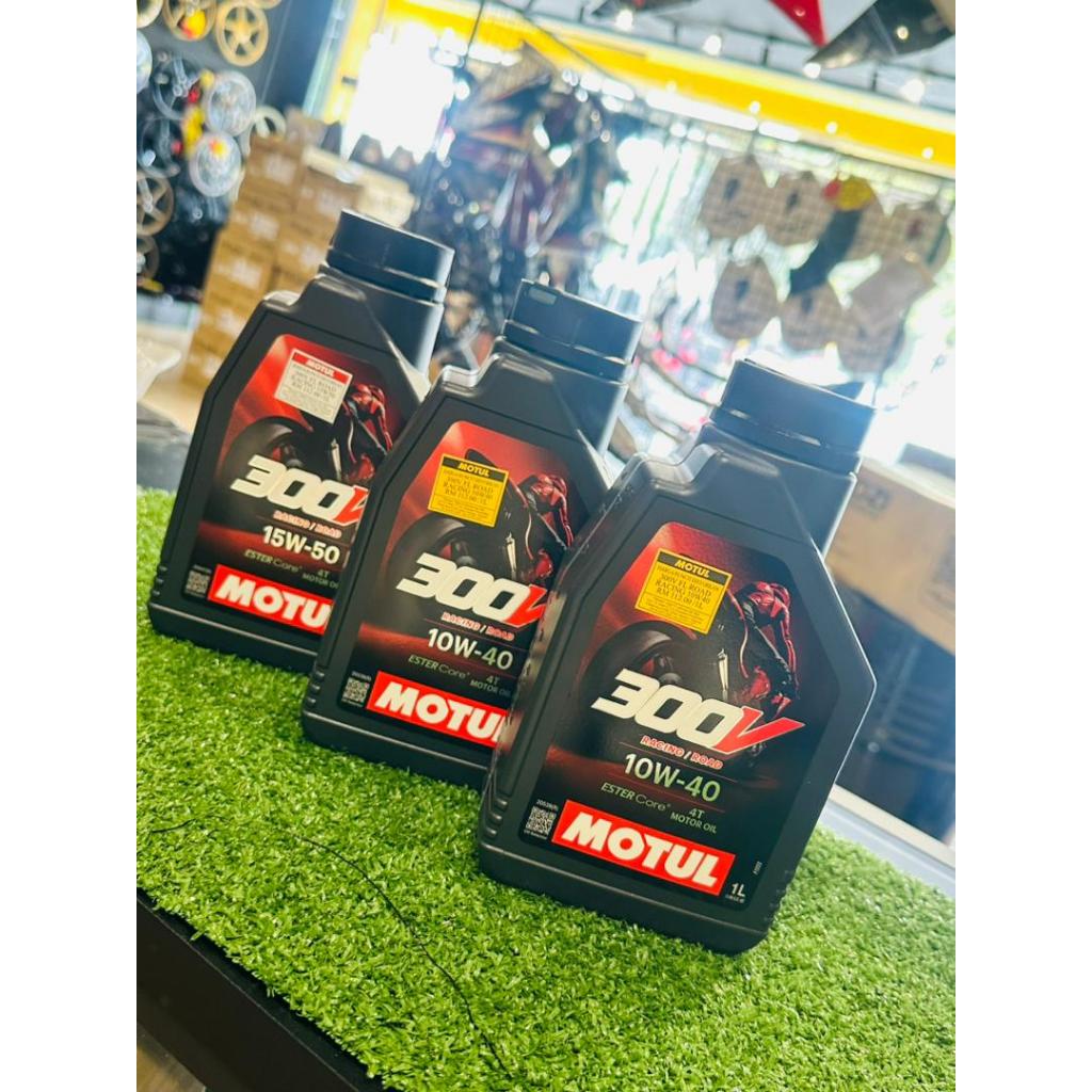 [ORIGINAL] MOTUL 300V Factory Line 4T 15W-50 10W-40 Fully Synthetic ...
