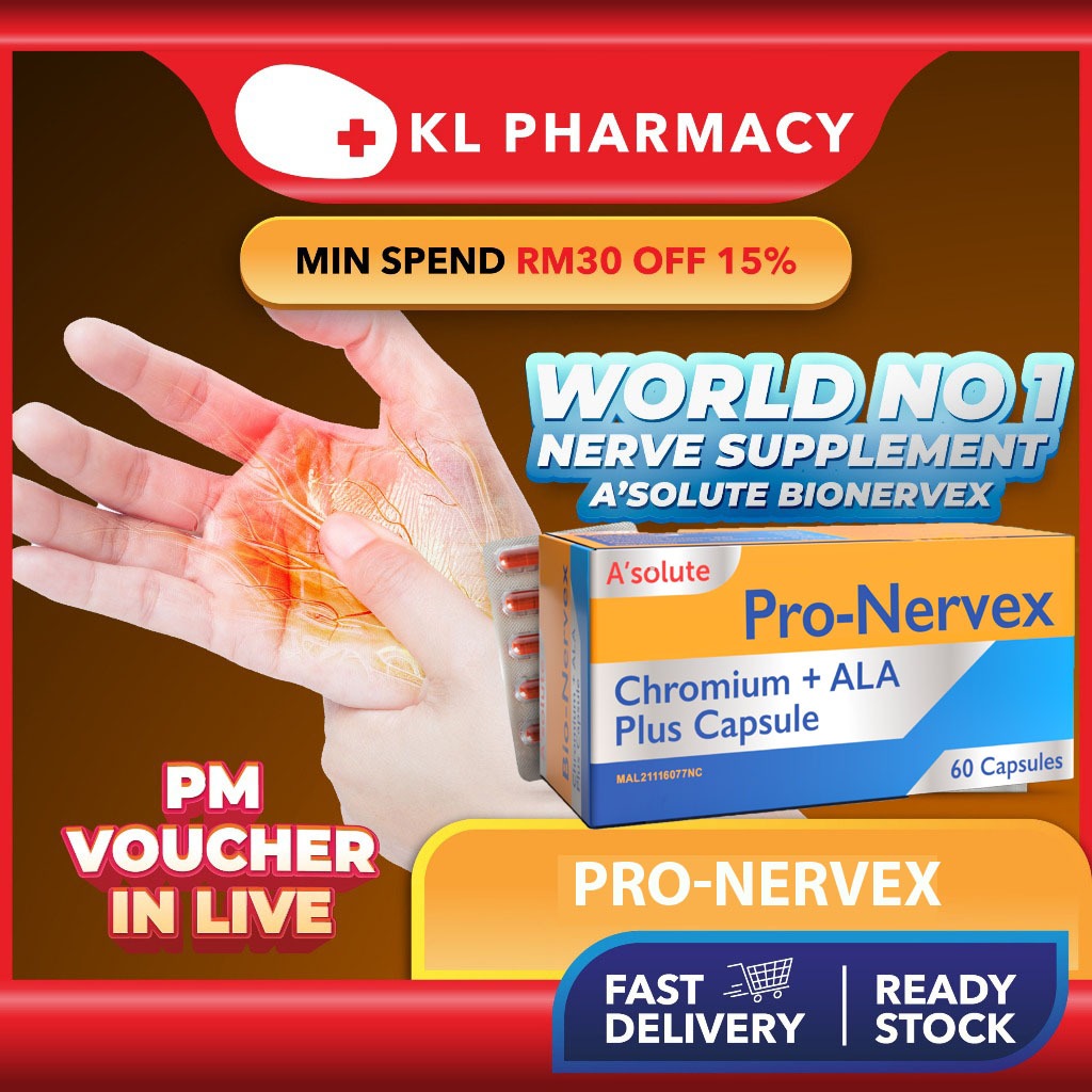 ASOLUTE PRO NERVEX 60S ADVANCED FORMULA | Shopee Malaysia