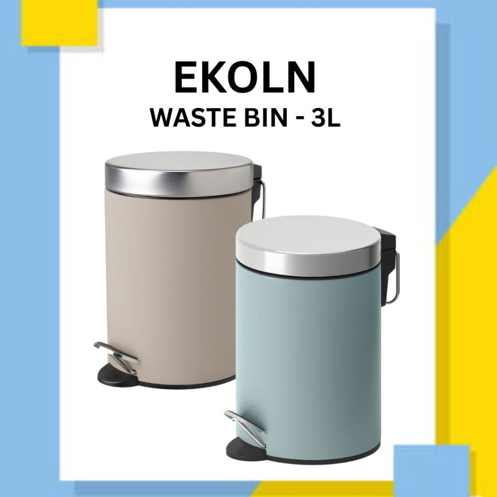 IKEA EKOLN Waste Bin ( 3 L ) | Shopee Malaysia