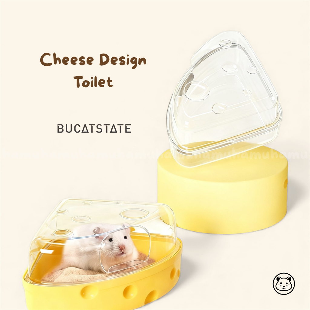 [Ready Stock] 布卡星 Bucatstate Cheese Design Toilet Tandas Hamster ...
