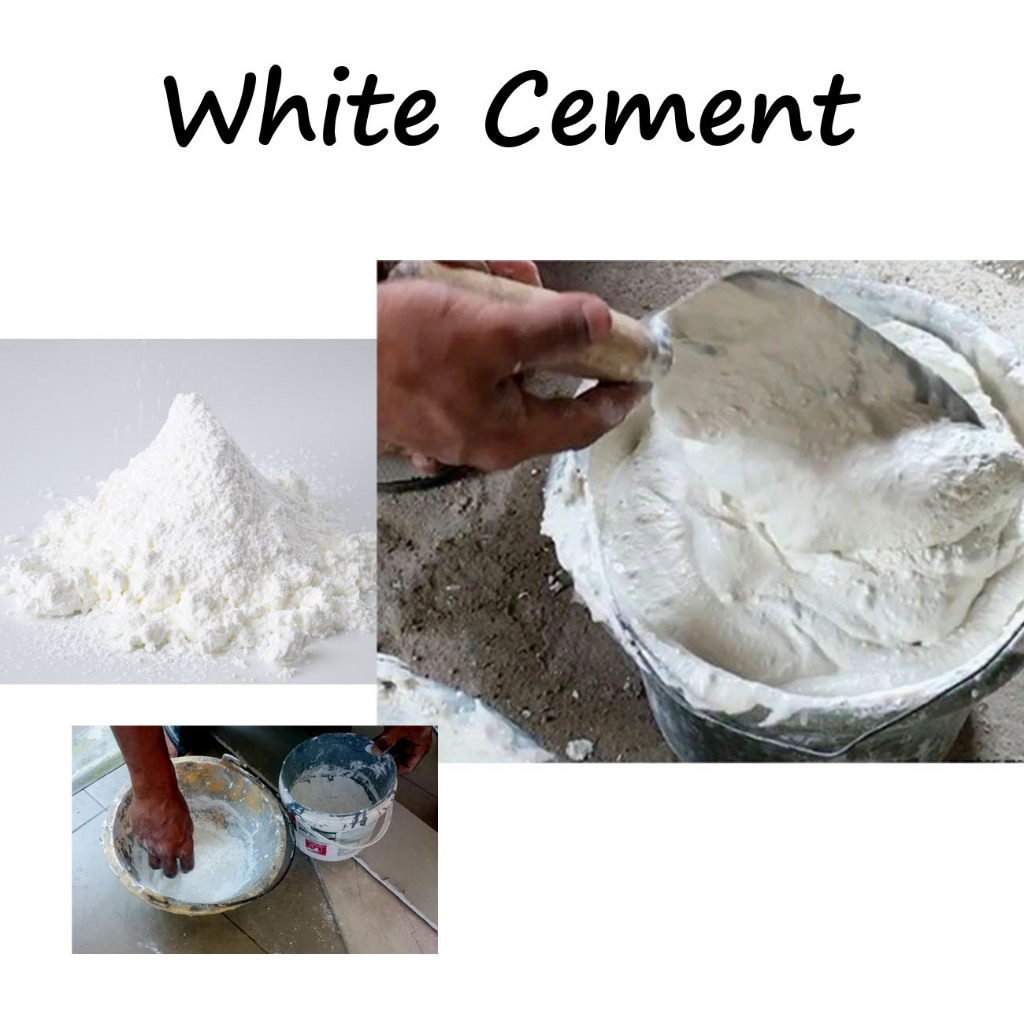 White Cement For Concrete Wall Tiles Holes Simen Putih for Tiles Filler ...