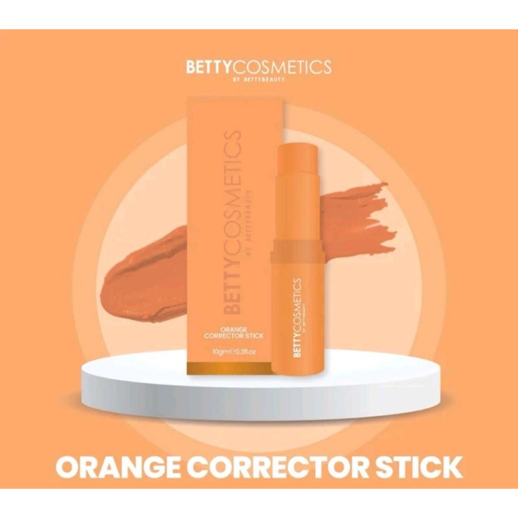 BETTY BEAUTY Orange Corrector Stick MUA Bellaz Choice 10 GM | Shopee ...