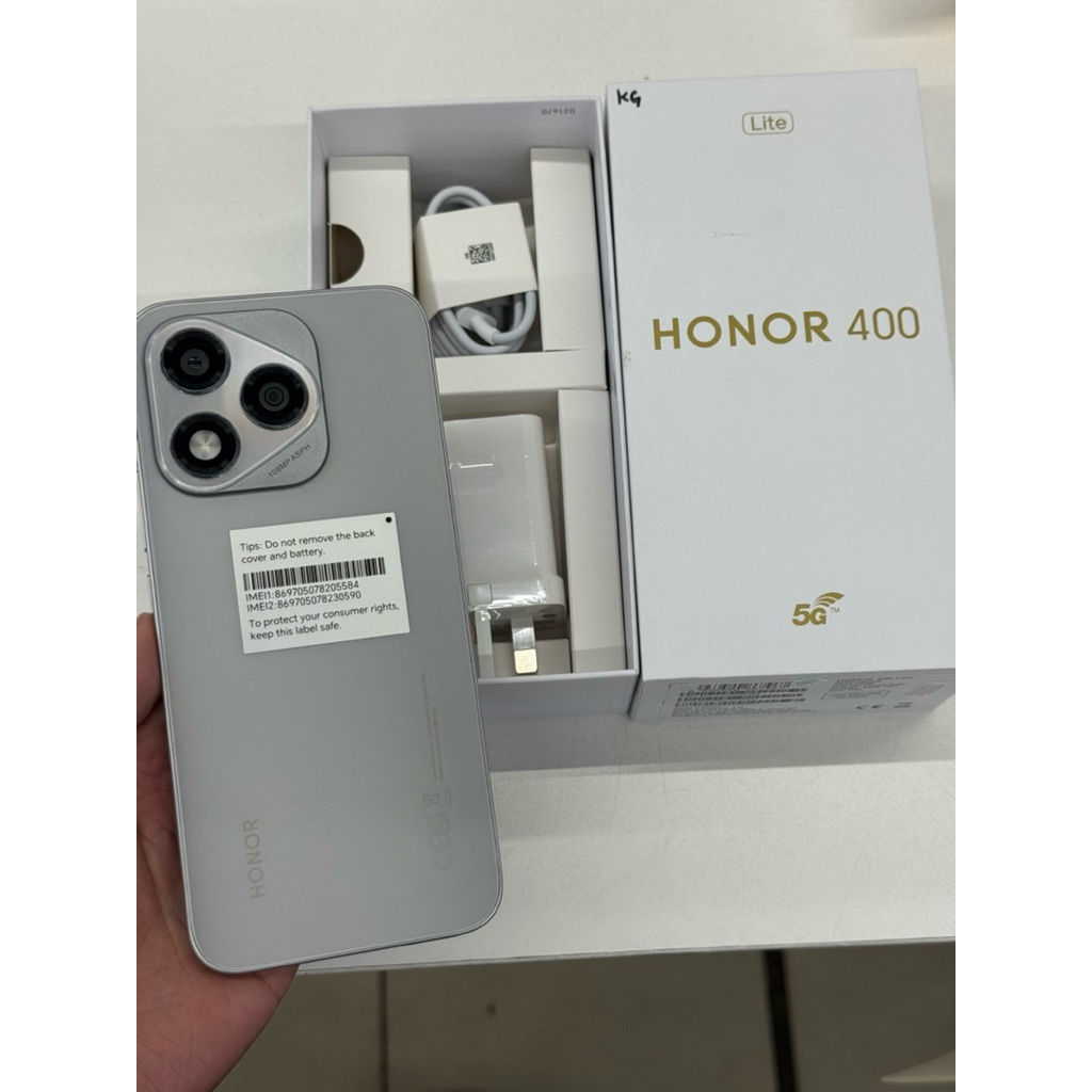DEMO UNIT HONOR 400 LITE 12GB RAM 256GB FULL SET BOX | Shopee Malaysia