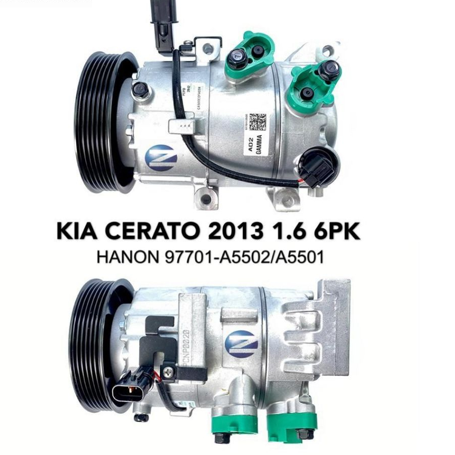 (97701-A5501/A5502 HANON ORIGINAL OEM ) KIA CERATO K3 2013 AIRCOND ...