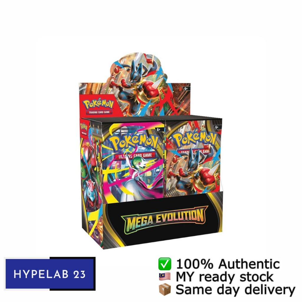 【100% Authentic | MY Ready Stock | Same Day Delivery】Pokemon TCG : Mega ...