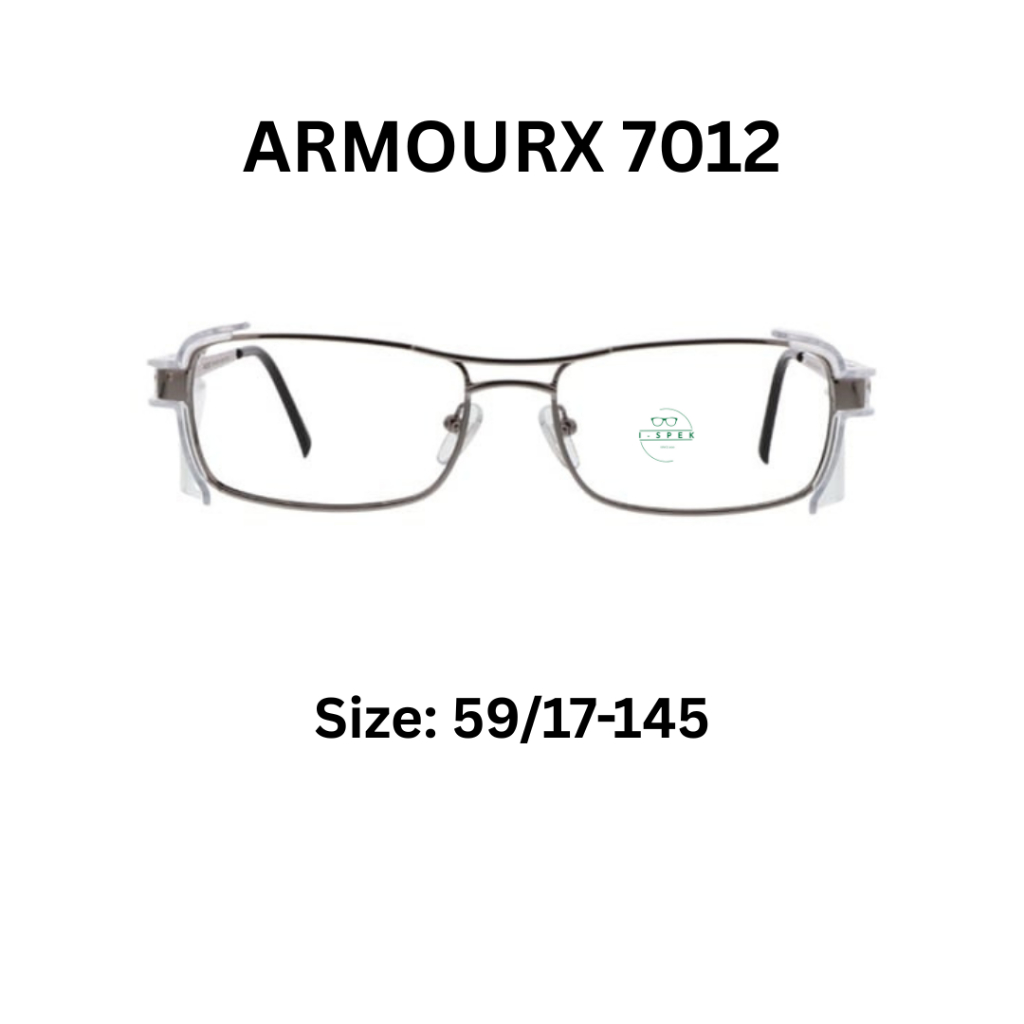 ARMOURX 7012 SAFETY GLASSES, BINGKAI SAFETY, FRAME ONLY NO LENS, GREY ...