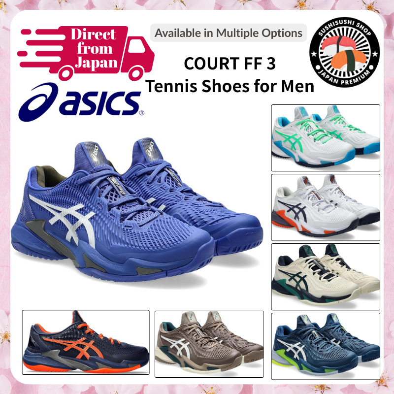 [ASICS] COURT FF 3 Tennis Shoes for Men - Various Colors and Sizes ...