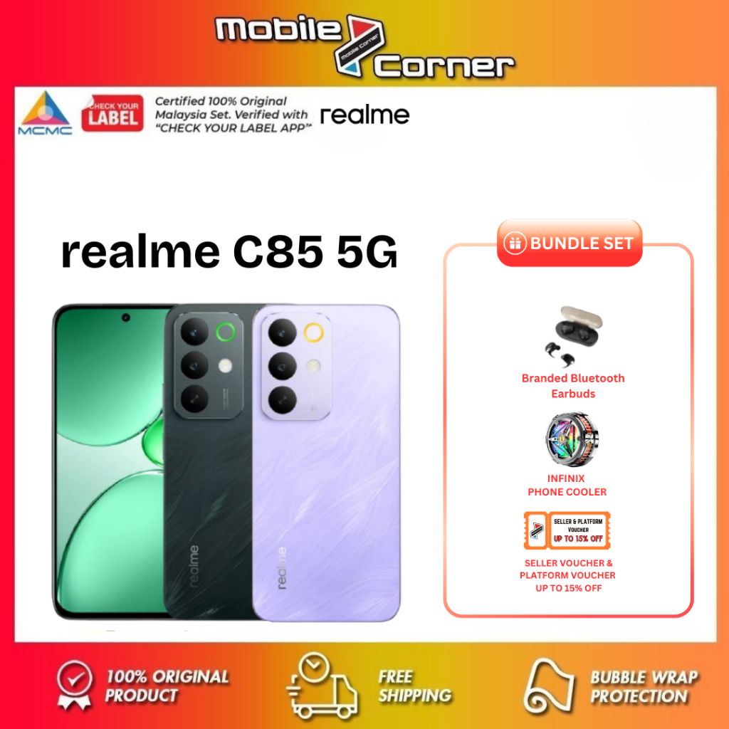 realme C85 5G (16GB(8+8)RAM + 256GB ROM) | 7,000mAH Ultra Battery l ...
