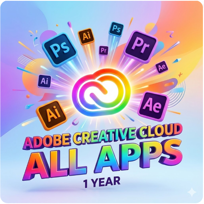 🔥 [OWN EMAIL] Adobe Creative Cloud All Apps 1 Tahun | 1TB (1000GB ...