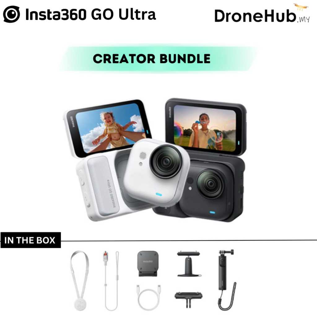 [READY STOCK] Insta360 GO Ultra | Tiny Hands-Free 4K Cam | 5nm AI Chip ...