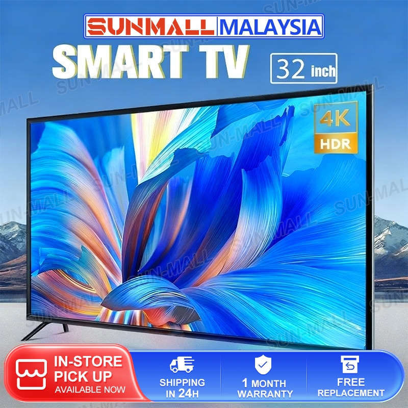 Smart TV 32 inch Android 12.0 TV 4K Android tv LED murah LED Television ...