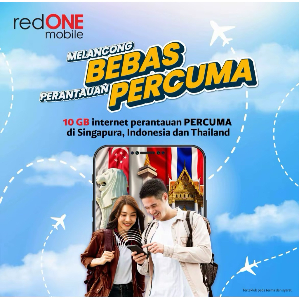 redONE Postpaid Plan 10, 38, 48 (UNLIMITED DATA) | Shopee Malaysia