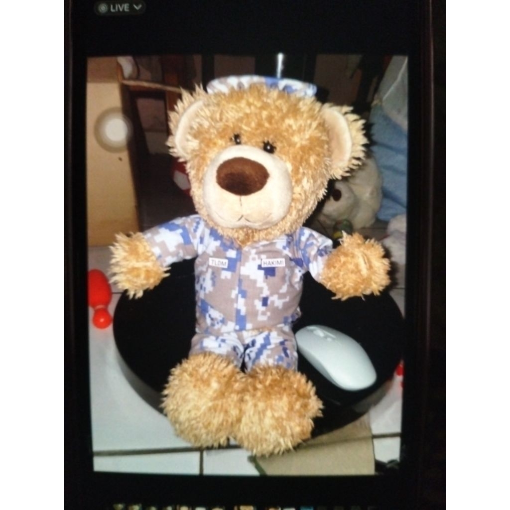 BEAR UNIFORM TLDM LORENG DIGITAL/SET BAJU PUTIH | Shopee Malaysia